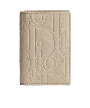 Dior Bifold Card Holder - Beige