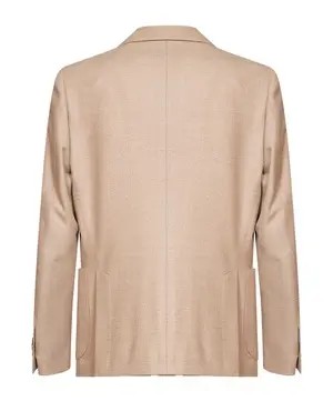 LARDINI Single-breasted Patch Pocket Blazer