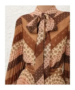 Zimmermann Sunray Collard Shirt