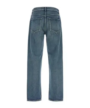 THE ROW Moe High-waist Straight-leg Jeans - Blue