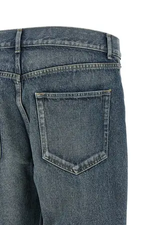 THE ROW Moe High-waist Straight-leg Jeans - Blue