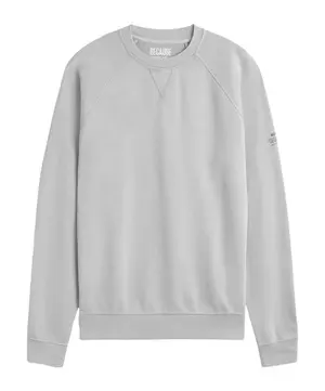 ECOALF Crew Neck Raglan Sleeve Sweatshirt - Grey