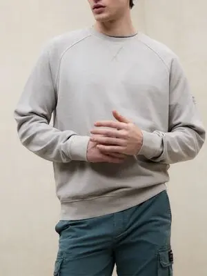 ECOALF Crew Neck Raglan Sleeve Sweatshirt