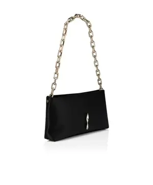 CHRISTIAN LOUBOUTIN Maykimay Chained Clutch Bag - Black