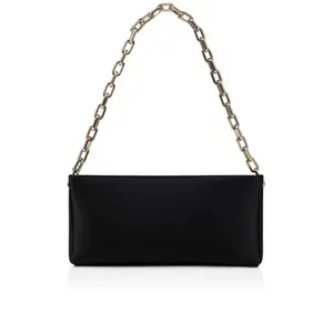 CHRISTIAN LOUBOUTIN Maykimay Chained Clutch Bag - Black