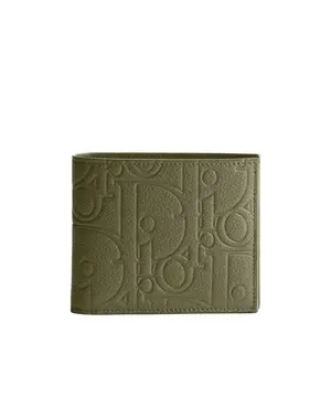 Dior Wallet With Coin Pocket - Khaki
