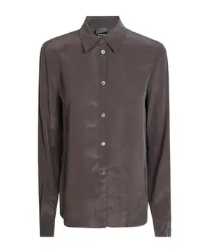 Pinko Long Sleeve Shirt With Classic Collar