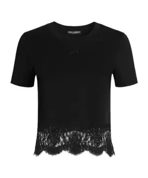 Dolce & Gabbana Crew-neck T-shirt - Black