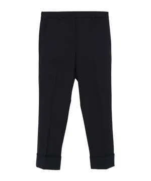 Incotex Cropped Trousers With Rolled-edge Detailing