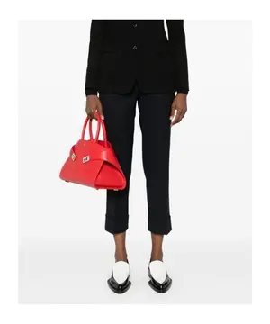 Incotex Cropped Trousers With Rolled-edge Detailing