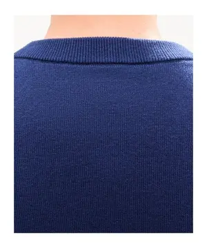 Kenzo Loves" Embroidered V-neck Cardigan In Wool Cotton