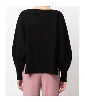 Alberta Ferretti Long Sleeve Knitted Pullover