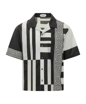 Versace Pattern-printed Short-sleeved Shirt