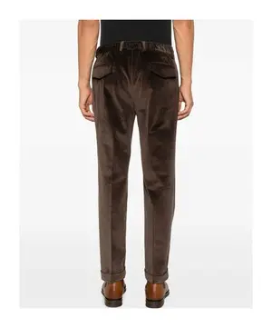 BARBA NAPOLI Drawstring Casual Pants