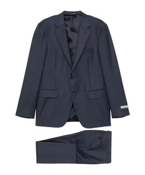 Canali Single-breasted Suit - Black