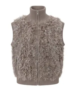 P.a.r.o.s.h Knitted Turtleneck Vest