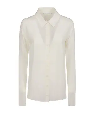 PATRIZIA PEPE Long-sleeve Silk Shirt