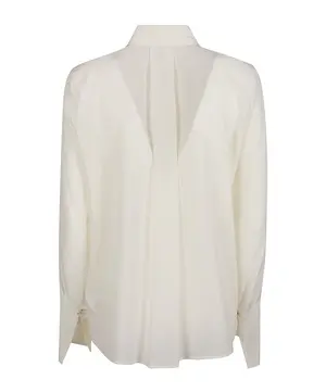 Patrizia Pepe Long-sleeve Silk Shirt