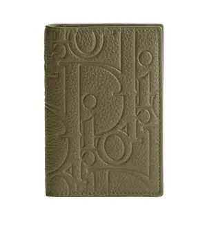 Dior Bifold Card Holder - Khaki