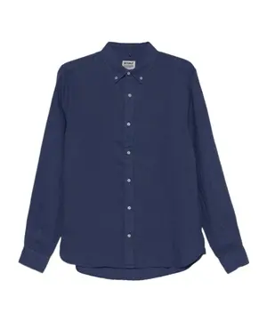 ECOALF Button-down Long-sleeve Shirt - Indigo