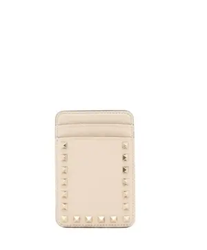 Valentino Garavani Rockstud Magnetic Card Holder