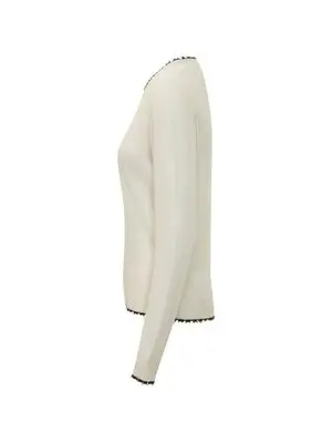 Pinko Distressed Long Sleeved Top