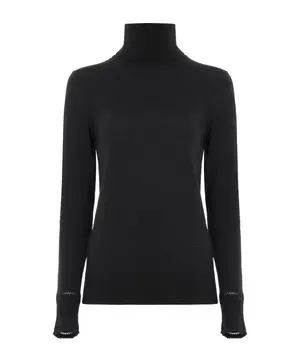 Chloé Fitted Turtleneck In Wool Knit