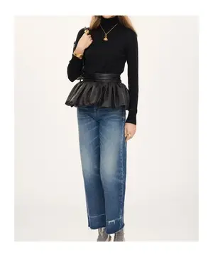 Chloé Fitted Turtleneck In Wool Knit