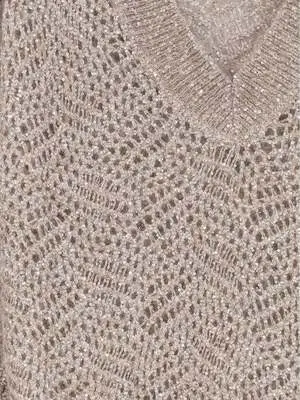 Brunello Cucinelli V-neck Long Sleeve Knitwear