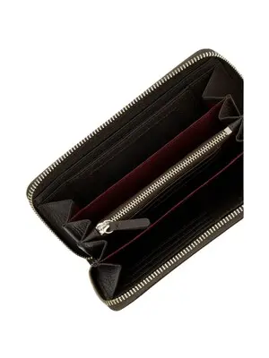 COCCINELLE Logo-plaque Pebbled-leather Wallet
