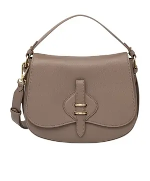 COCCINELLE Logo-detail Leather Shoulder Bag - Warmta