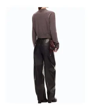 Pinko Asymmetric Button-fastening Sweater - Black