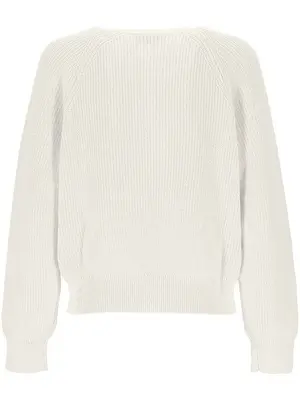 ECOALF Ribbed-knit Raglan-sleeve Sweater