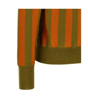 Alberto Biani Long-sleeve Knitted Polo Shirt