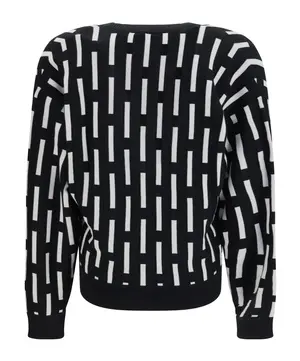 Versace Long-sleeved Knitted Cardigan