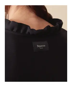 Repetto Ruffled Collar Sweatshirt