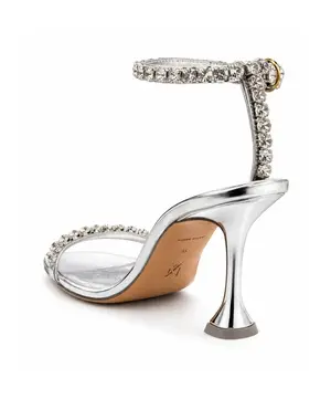 Amina Muaddi Open-toe High-heeled Sandals