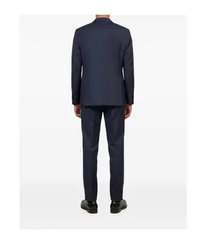 LARDINI Long-sleeved Blazer And Trousers Set
