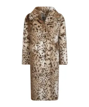 SWORD 6644 Faux Fur Coat