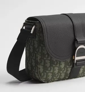 Dior Heritage Saddle Flap Messenger Bag