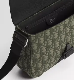 Dior Heritage Saddle Flap Messenger Bag
