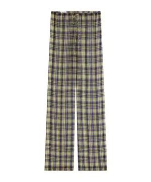 Dries Van Noten Elasticated Pleated Pants - Multicolor