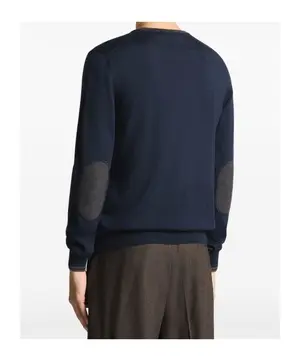 FAY Round-neck Pullover In Wool