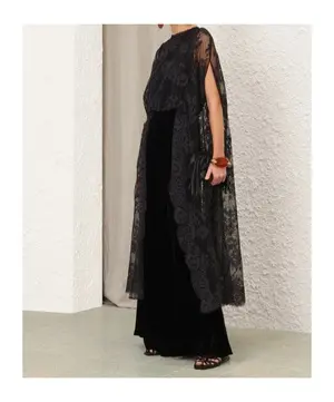 Zimmermann Valiant Lace Caped Top