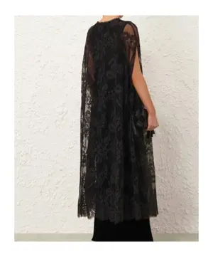 Zimmermann Valiant Lace Caped Top