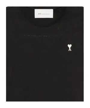 AMI Paris De Coeur Long-sleeve T-shirt - Black
