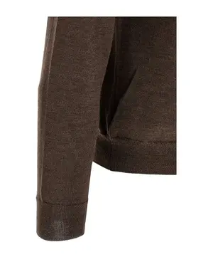 ZANONE Ribbed Turtleneck Sweater - Black