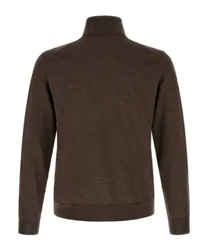 ZANONE Turtleneck Sweater - Brown