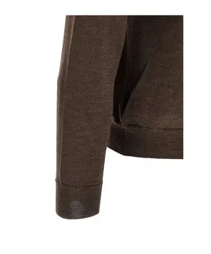 ZANONE Turtleneck Sweater - Brown