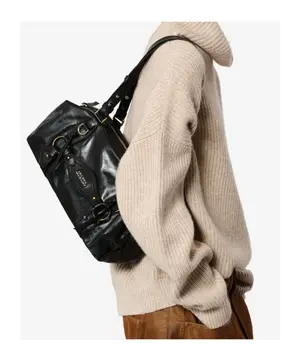 Isabel Marant Étoile Mini Leather Bowling Bag